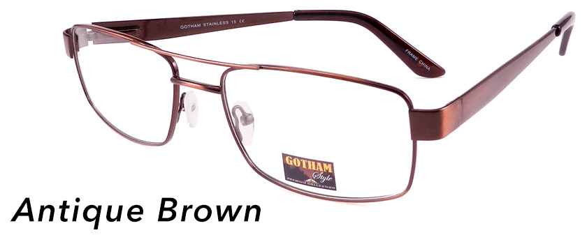 SMILEN / Stainless#15 Pkg#1 / ANTIQUE BROWN - Shop Glasses Online ...