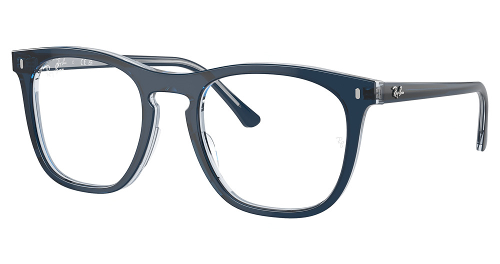 Ray-Ban / RX2210V / BLU ON TRANSPARENT BLU - Shop Glasses Online ...