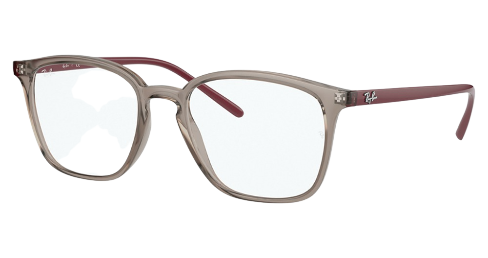 Ray-Ban / RX7185 / TRANSPARENT GREY - Shop Glasses Online - Lakeline ...
