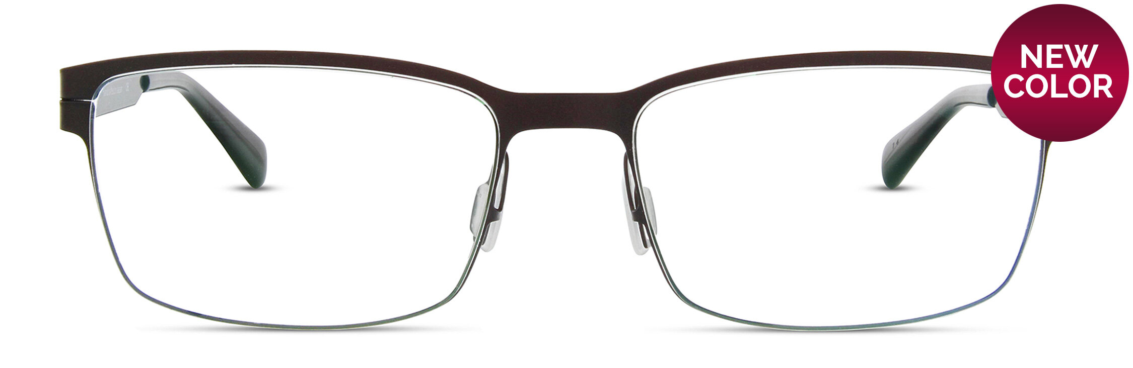 ZeroG / RYE / Brown/Brushed Blue Steel - Shop Glasses Online - Eye ...